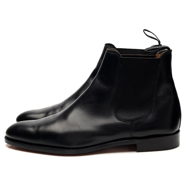 'Threadneedle' Black Leather Chelsea Boots UK 9 F - Abbot's Shoes