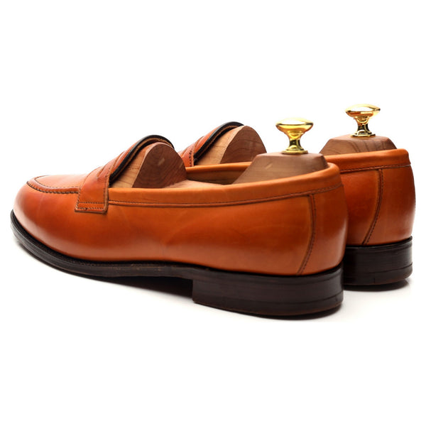 'Chartwell' Tan Brown Leather Loafers UK 8.5 EX - Abbot's Shoes